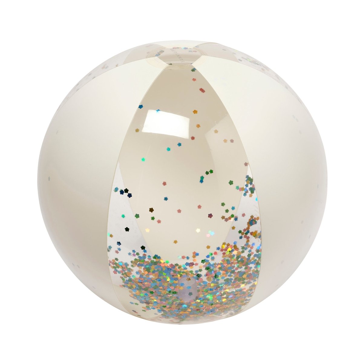 Inflatable Beach Ball | Cotton Candy Glitter