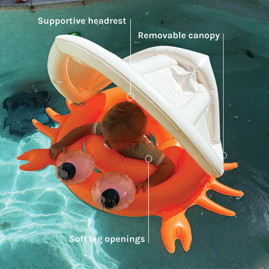 Baby Float | Sonny the Sea Creature Neon Orange