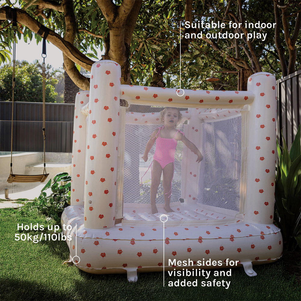 Bounce House - Poppy the Peach Cream