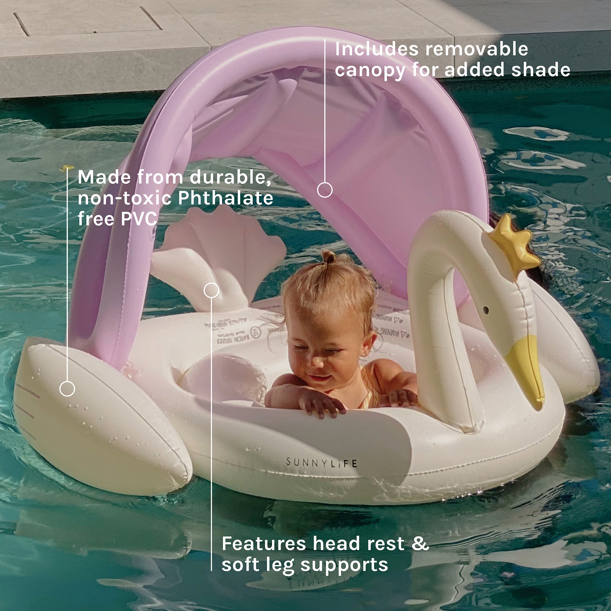 Baby Float | Princess Swan