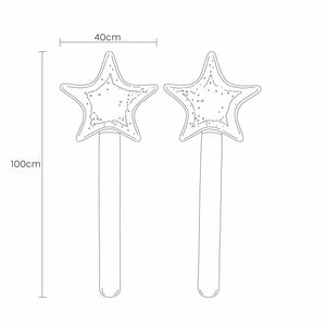 Kids Inflatable Star Wand | Princess Swan